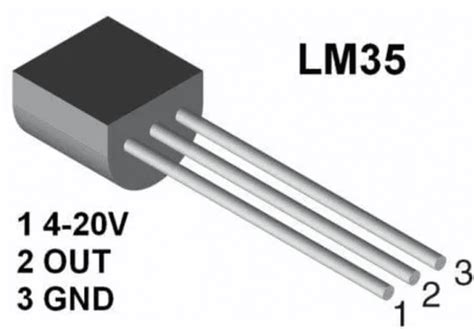 Lm35 Capteur De Température Edukeytech