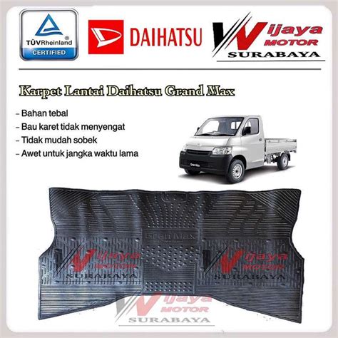 Jual Karpet Karet Lantai Mobil Depan Grand Max Grandmax Di Seller Wijaya Motor Surabaya