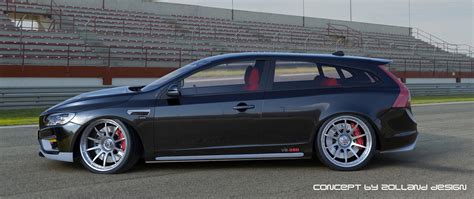 2014 Zolland Volvo V60 V8 Two Door Estate Concept Hd Pictures