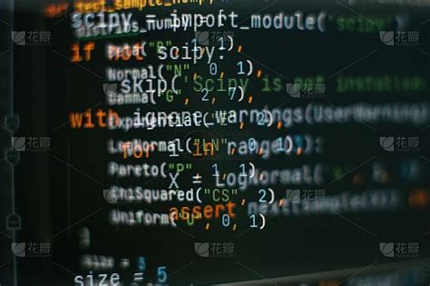 摘要计算机脚本代码。软件开发人员的编程代码界面。软件编程工作时间。完全由我自己编写和创建的代码文本。素材 花瓣网