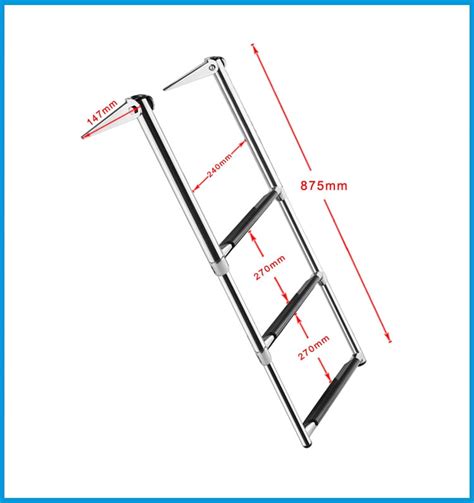 BSET MATEL Steps Boat Stainless Steel Telesc Vicedeal