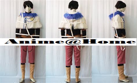 Black Clover Yuno Cosplay Costume Antsll