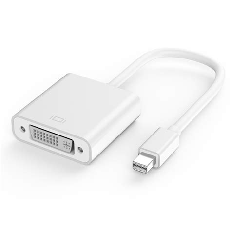 Basix D8 Mini Dp เป็นตัวแปลง Dvi ความยาวสายเคเบิล 15 ซม สีขาว
