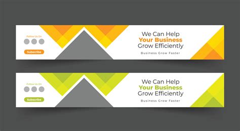 Business Ideas Channel Header Template Channel Header Template Social Media Template Channel