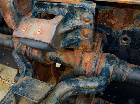 Old Rusty Engine Stock Image Image Of Grunge Iron Machinery 33256323
