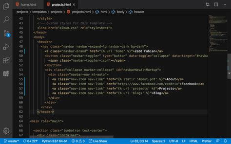 Lesson 54 Make ALL NavBar Buttons Clickable Links BeAmaZedd