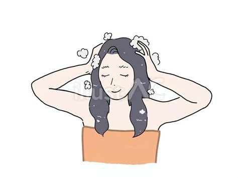 ロングヘアをなびかせる女性 Hair No 25510313｜写真素材なら「写真ac」無料（フリー）ダウンロードok