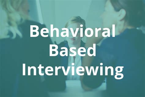 Behavioral Based Interviewing Business Career Center Smeal College