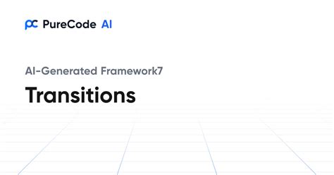 build great framework7 transitions components faster using ai tools