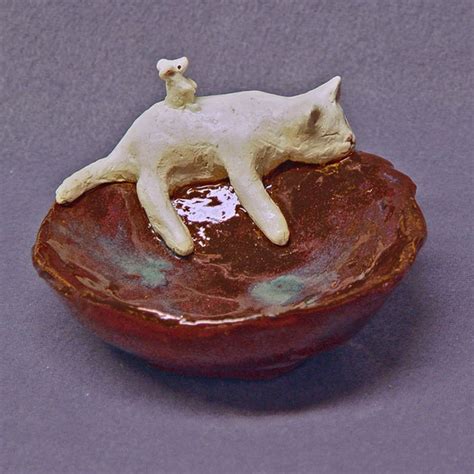 Ceramic Cat Etsy