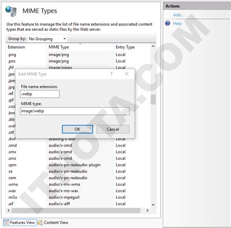 How To Serve Webp Image On Iis It Nota