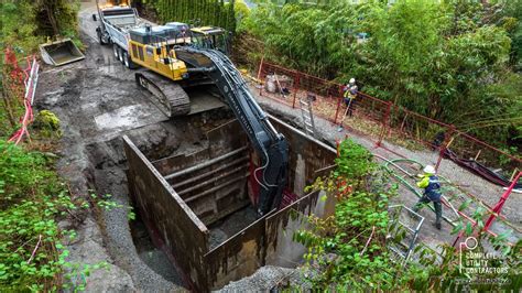 Sanitary Force Main Sewer Upgrade Project In West Vancouver How Deep