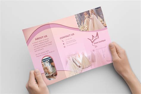 Brochure For Fashion Boutique On Behance