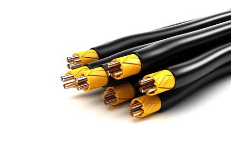 Premium Ai Image Energy And Technology Electrical Cable Perspective