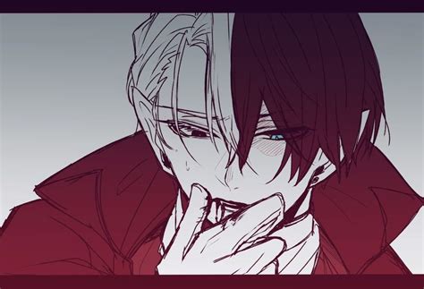 Vampire Todoroki In 2023 My Hero Academia Hero Vampire