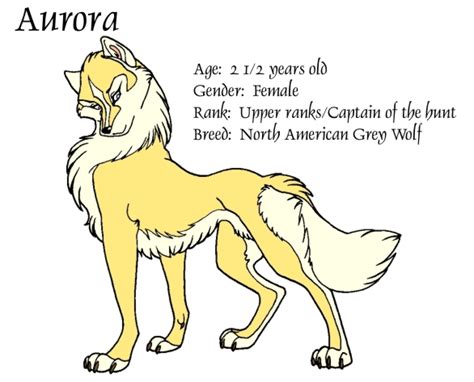 Aurora Model Sheet By Wielderofthewind On Deviantart