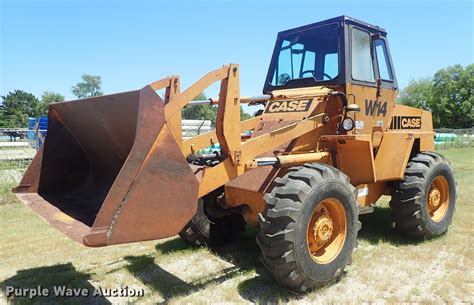Case W14 Wheel Loader In Wichita Ks Item De5432 Sold Purple Wave