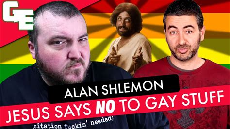 Alan Shlemon Claims Jesus Doesnt Like Gay Stuff Youtube