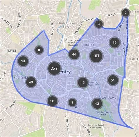 Coventry Crime Map Latest Crime Figures For The City Coventrylive