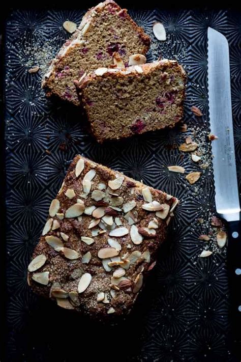 Almond Cranberry Bread Recipe Almond Recipes Cranberry Bread