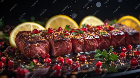 Premium Ai Image Strip Steak New York Strip Beef Steak Sirloin