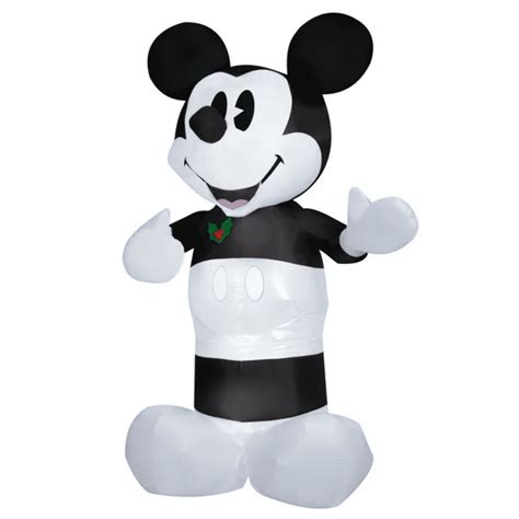 Disney 100 Mickey Mouse 10 Ft Giant Airblown Inflatable Metallic Fabric