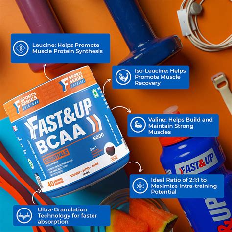 Buy Fastandup Bcaa Basic 40 Servings Cola Flavour Bcaa Supplement