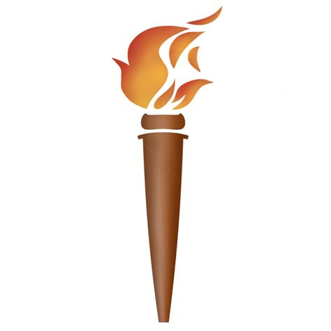 Flaming Torch Clipart