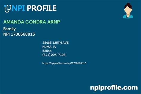 Amanda Condra Arnp Npi 1700568813 Nurse Practitioner In Centerville Ia