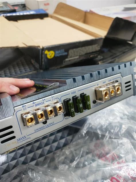 Mass Engineering Amplifier Auto Accessories On Carousell