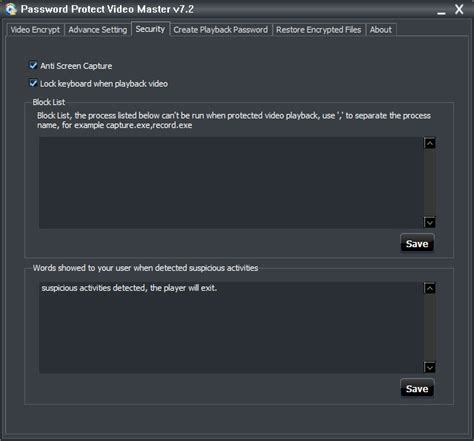 Password Protect Video Master V8 0 Easy To Make Your Videos Security