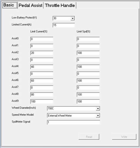 Erste Programmierung Pedelec Forum