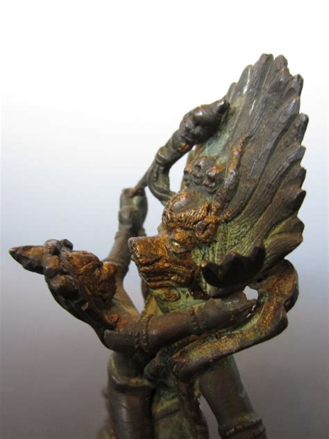 Tibetan Small Bronze Yab Yum Sculpture Zentner Collection