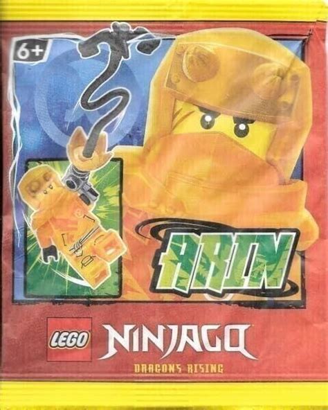 Lego Ninjago Dragons Rising Arin Minifigure With Grappling Hook