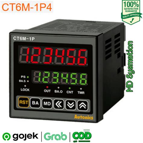 jual autonics ct6m 1p4 counter timer kota depok md sysmation