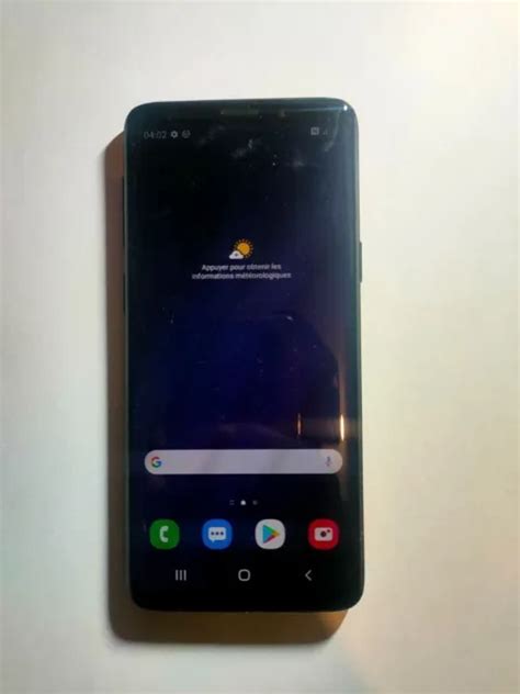 Samsung Galaxy S9 Sm G960 64 Go Gris Titane Double Sim Eur 8000