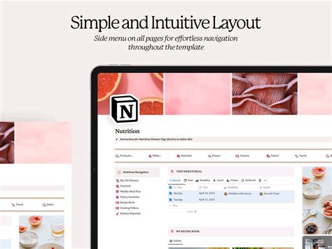 Notion Template All In One Life Planner Digital Adhd Personal Planner Notion Dashboard