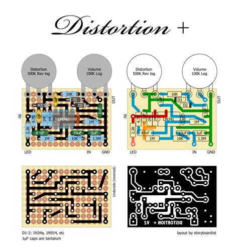 Mxr Distortion 3 Schematic • View Topic