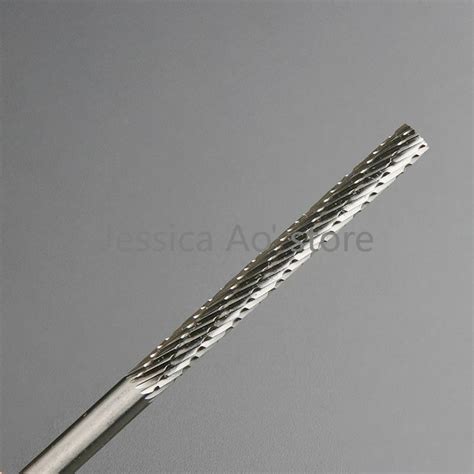 텅스텐 강철 원통형 그라인딩로드 금속 나무 조각용 긴 회전 파일 카바이드 로터리 버 전기 밀 파일 2 개 전원 도구 부품 및 액세서리