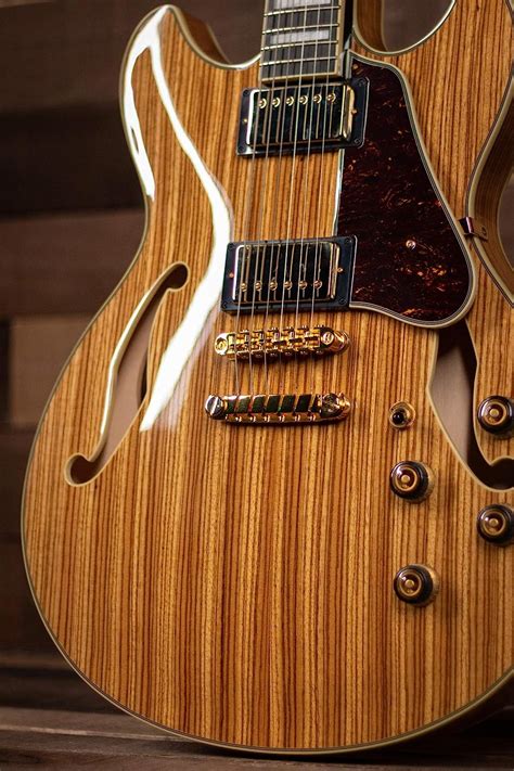Ibanez As93zw Artcore Expressionist Zebra Wood Semi Hollow Body Yaxa