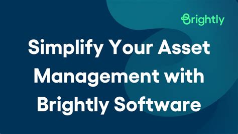 Simplify Your Asset Management With Brightly Software Matthew Smith