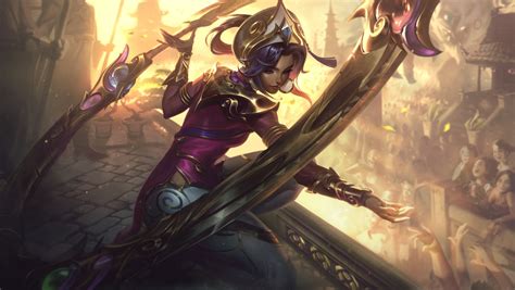 Download Qiyana League Of Legends Video Game League Of Legends 4k