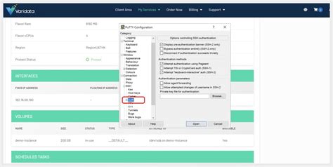 cloud server ssh key login steps varidata limited