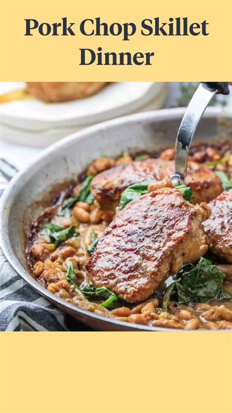 Pork Chop Skillet Dinner Pork Chops Dinner Recipes Skillet Dinner