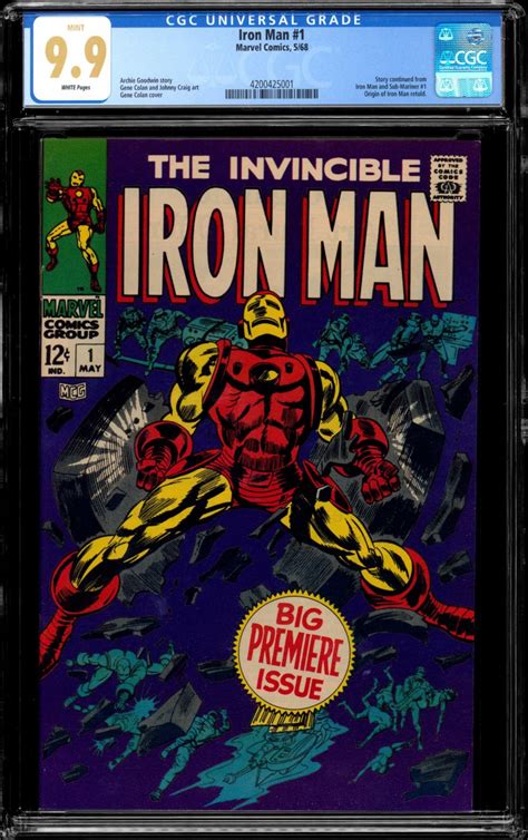 Comicconnect Iron Man Cgc Mint