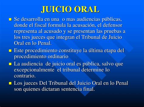 PPT EL JUICIO ORAL Y PERITAJES MÉDICOS PowerPoint Presentation free