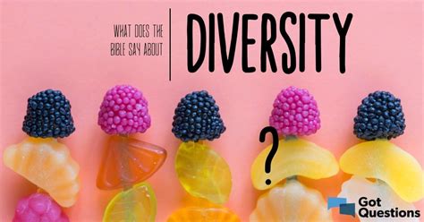 What Does The Bible Say About Diversity GotQuestions Org