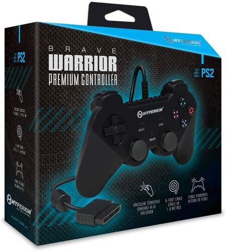 Buy Hyperkin Brave Warrior Premium Controller For Ps2 Black At