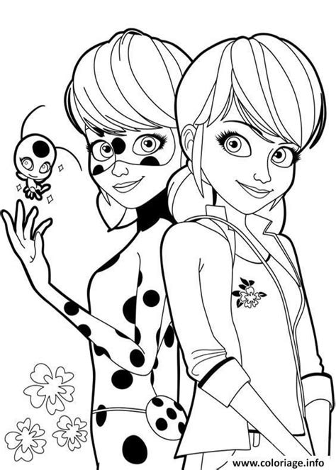 Disegno Miraculous Ladybug 10 Personaggio Cartone Animato Da Colorare