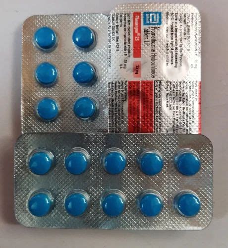 Tablet Promethazine 25mg At ₹ 28stripe In Nagpur Id 2851898539662